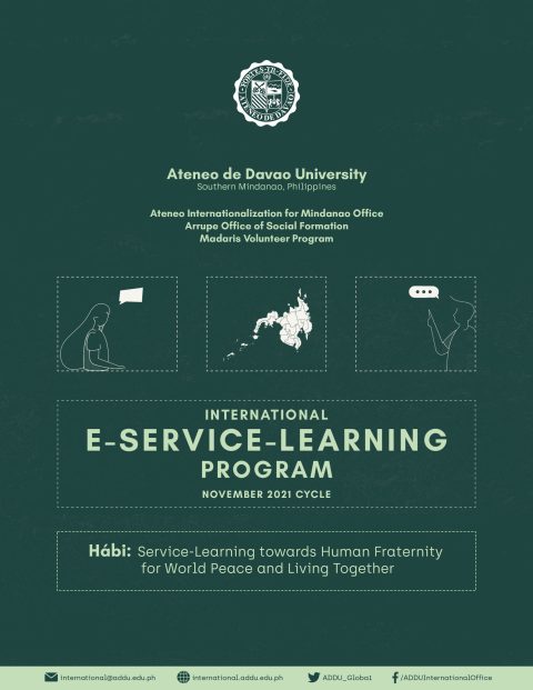 MOA signing between OPAPP and ADDU to formalize the partnership for the implementation of the ...